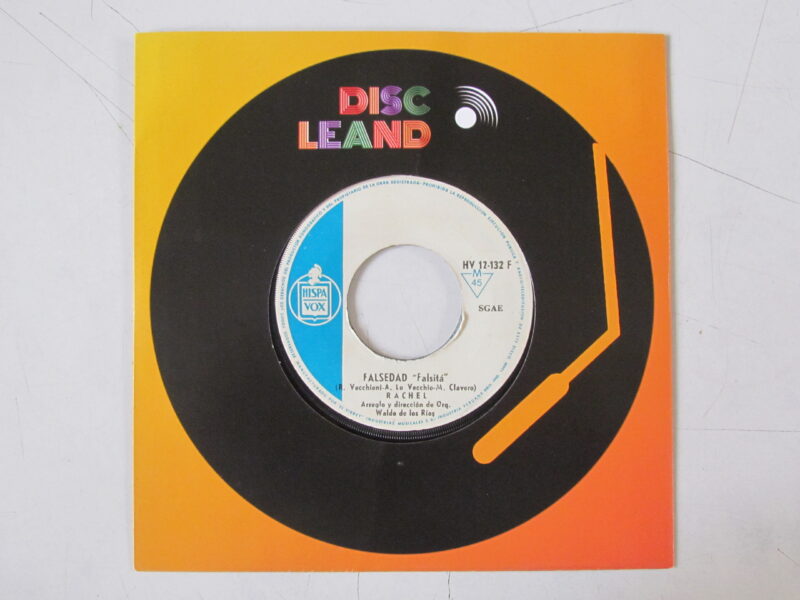 RACHEL – POP BALADA SPAIN – 7″ PERU 70’S «FALSEDAD» - Discoleando
