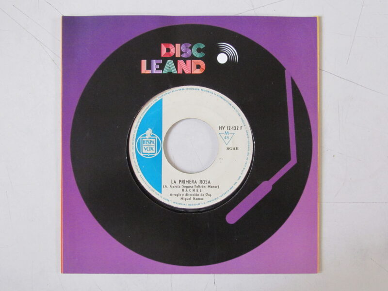 RACHEL – POP BALADA SPAIN – 7″ PERU 70’S «FALSEDAD» - Discoleando