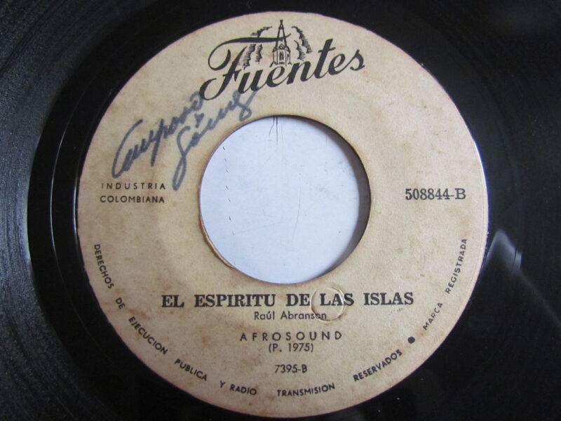 AFROSOUND «LLORO/EL ESPIRITU DE LAS ISLAS» 7″ AFRO CUMBIA LATIN FUNK ...