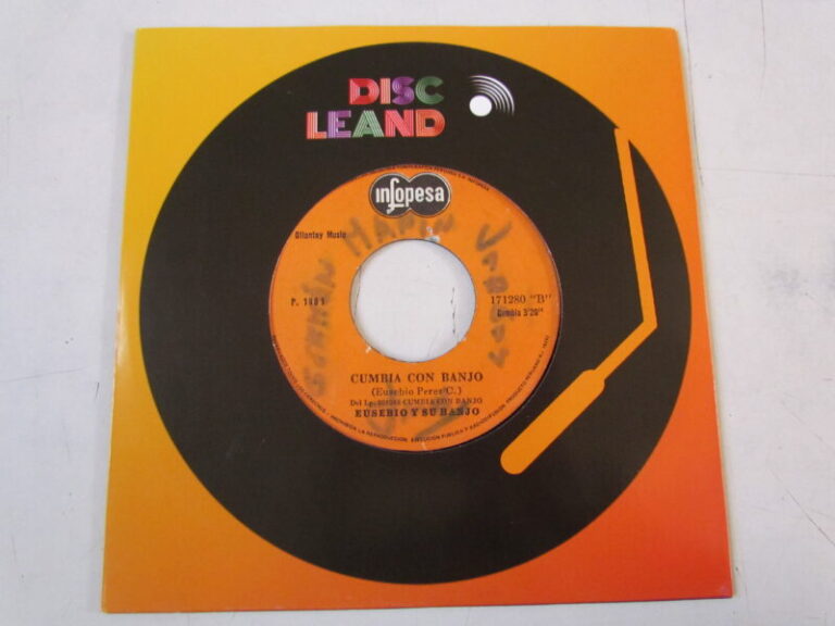 EUSEBIO Y SU BANJO «CUMBIA CON BANJO/MI MORENA REBELDE» 7″ CUMBIA PSYCH ...