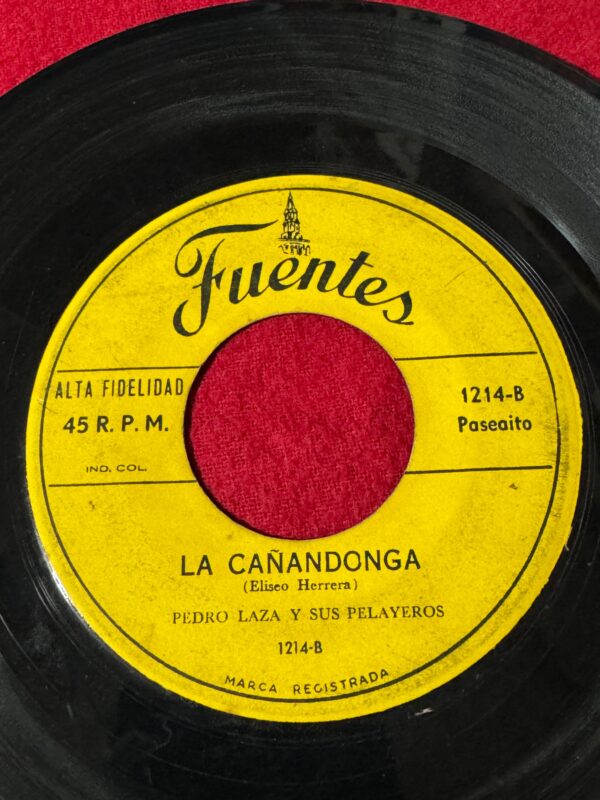 PEDRO LAZA Y SUS PELAYEROS «GAITA DEL 61″ 7» AFRO CUMBIA FROM COLOMBIA HEAR ♫ - Discoleando